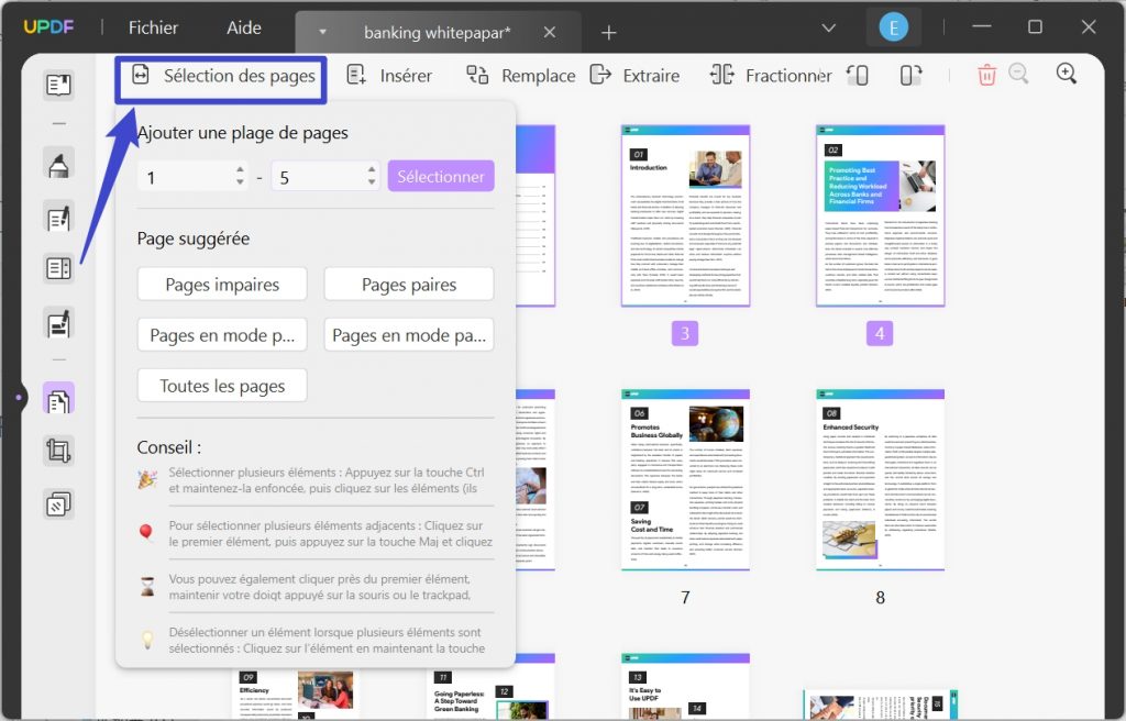 Comment changer l'orientation d'un PDF facilement | UPDF