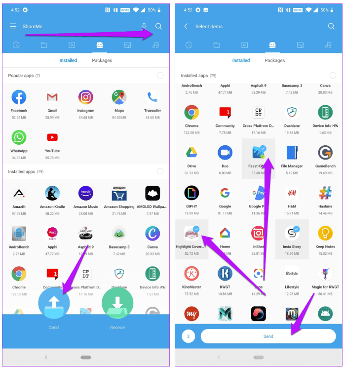 Top 8 File Sharing Apps For Android And The Comparison Updf