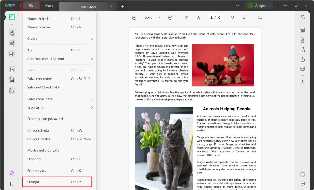 Come stampare PDF da A4 ad A3 | UPDF