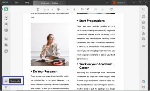What is PDF Thumbnail and How to Use? | UPDF