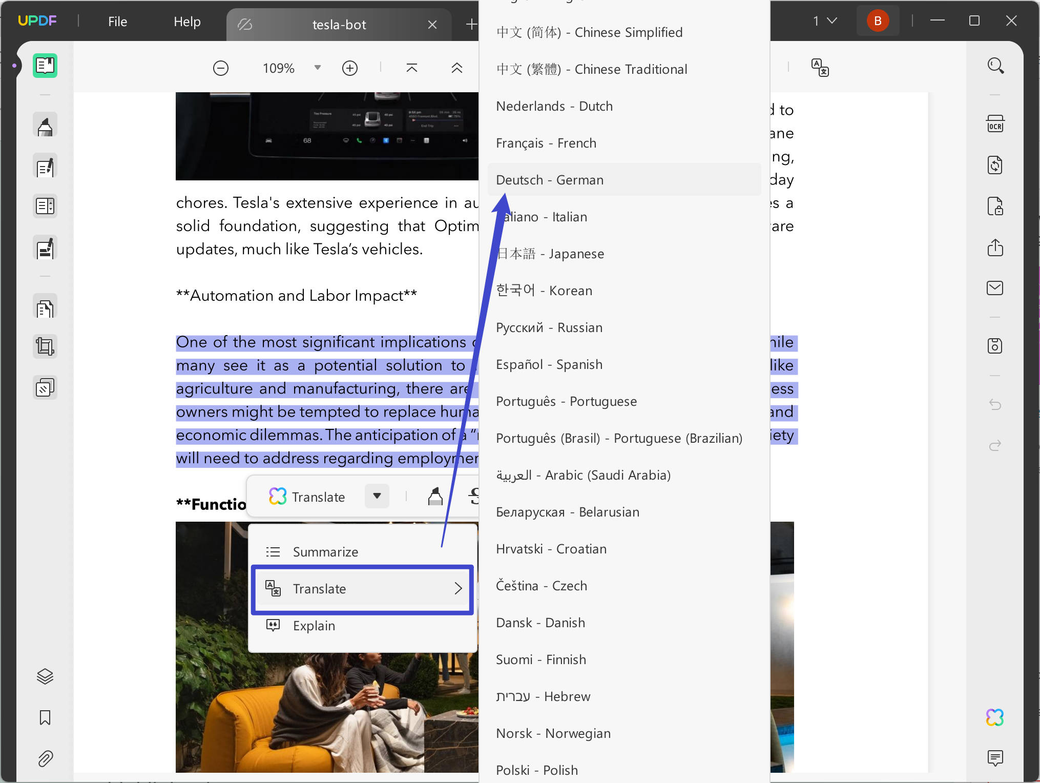 How to Translate PDF from English to German? (4 Tools) | UPDF