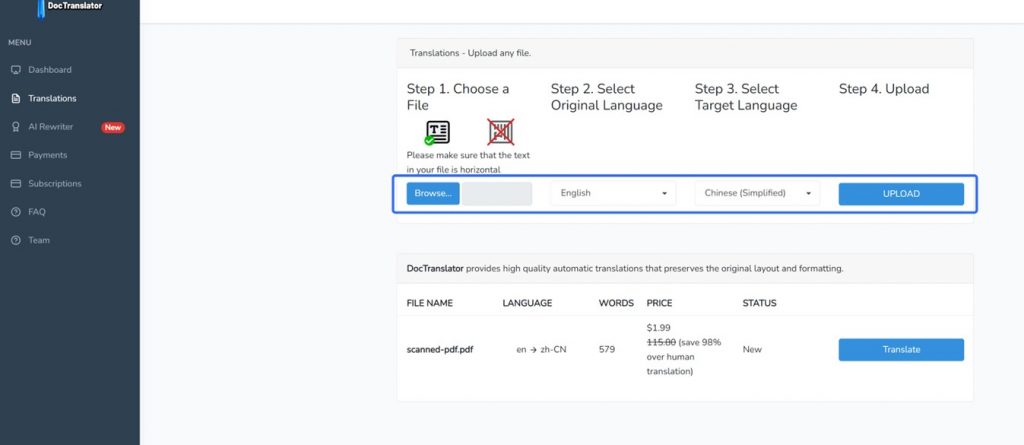 Como Traduzir PDF Digitalizado (Métodos Funcionais) | UPDF