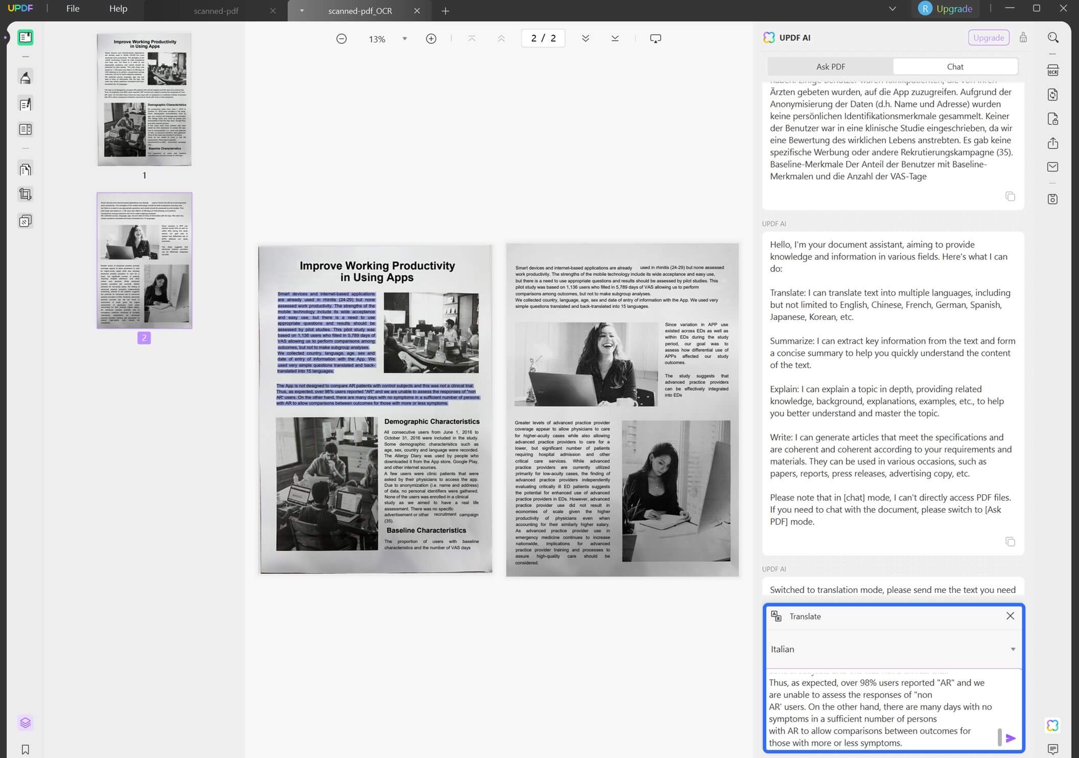 How to Translate Scanned PDFs? (100% Workable Ways) | UPDF