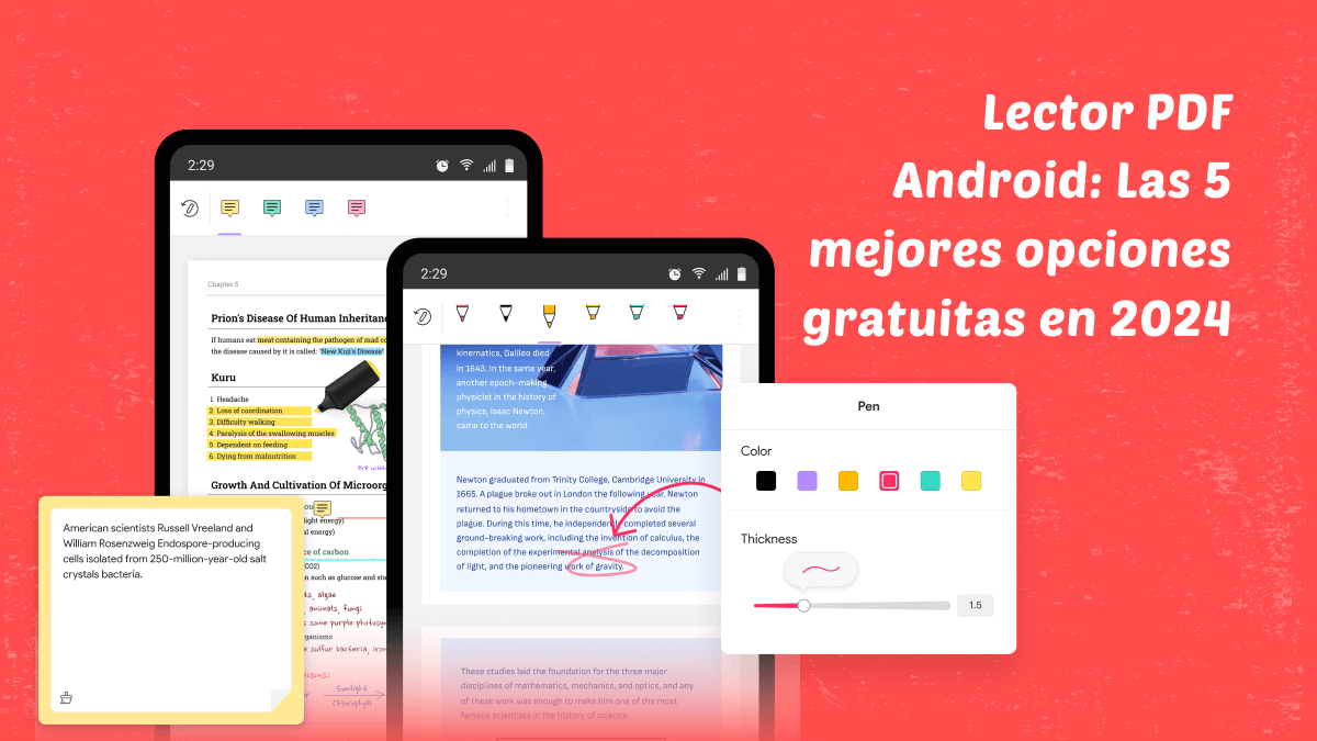 Los 5 mejores lectores de PDF gratuitos para Android| UPDF
