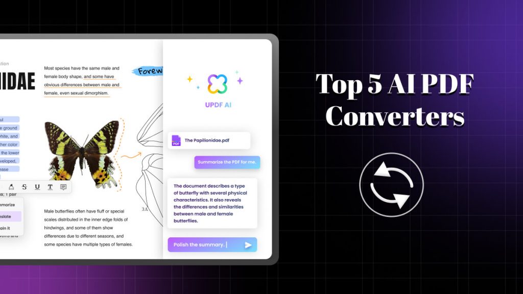 5 Best AI PDF Converters (Pros and Cons)| UPDF