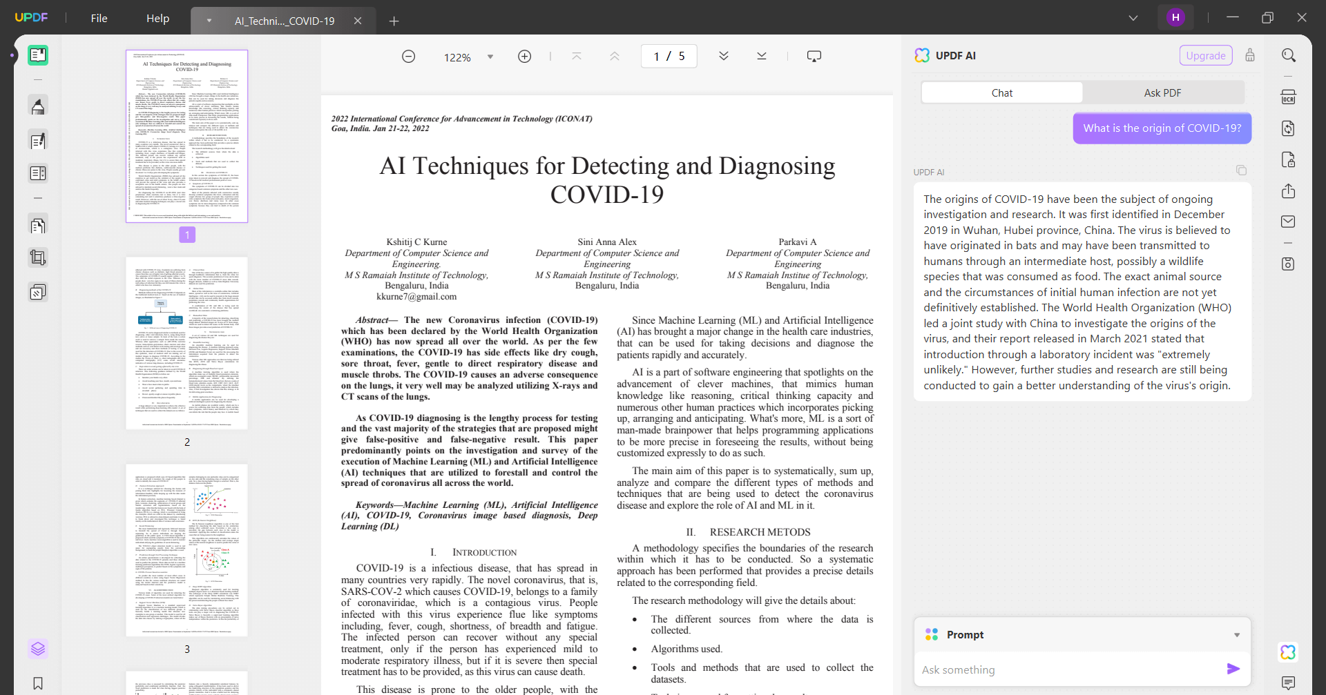ChatDOC Review: Key Features, Pricing, and Alternative | UPDF