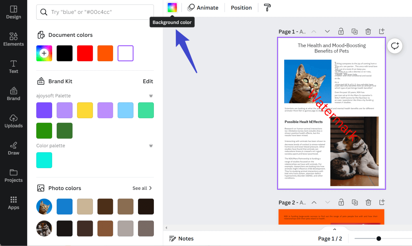 5 Best Online PDF Background Remover Tools | UPDF