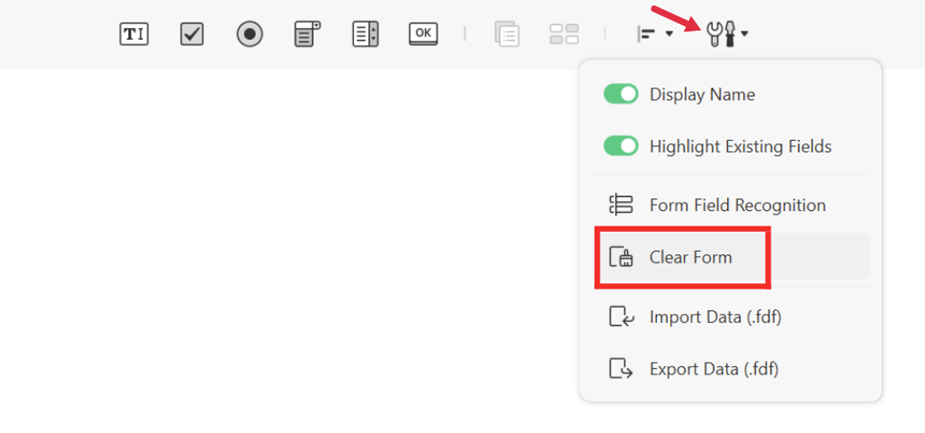Clear PDF Form Data Quickly in 3 Steps - UPDF