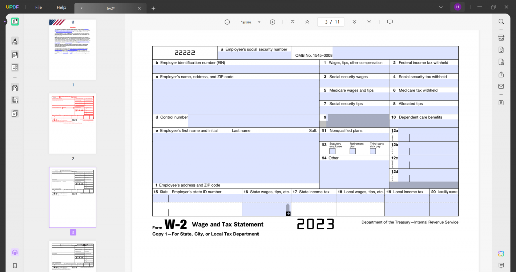 W-2 vs W-4 Tax Forms: Differences and How to Fill Them | UPDF