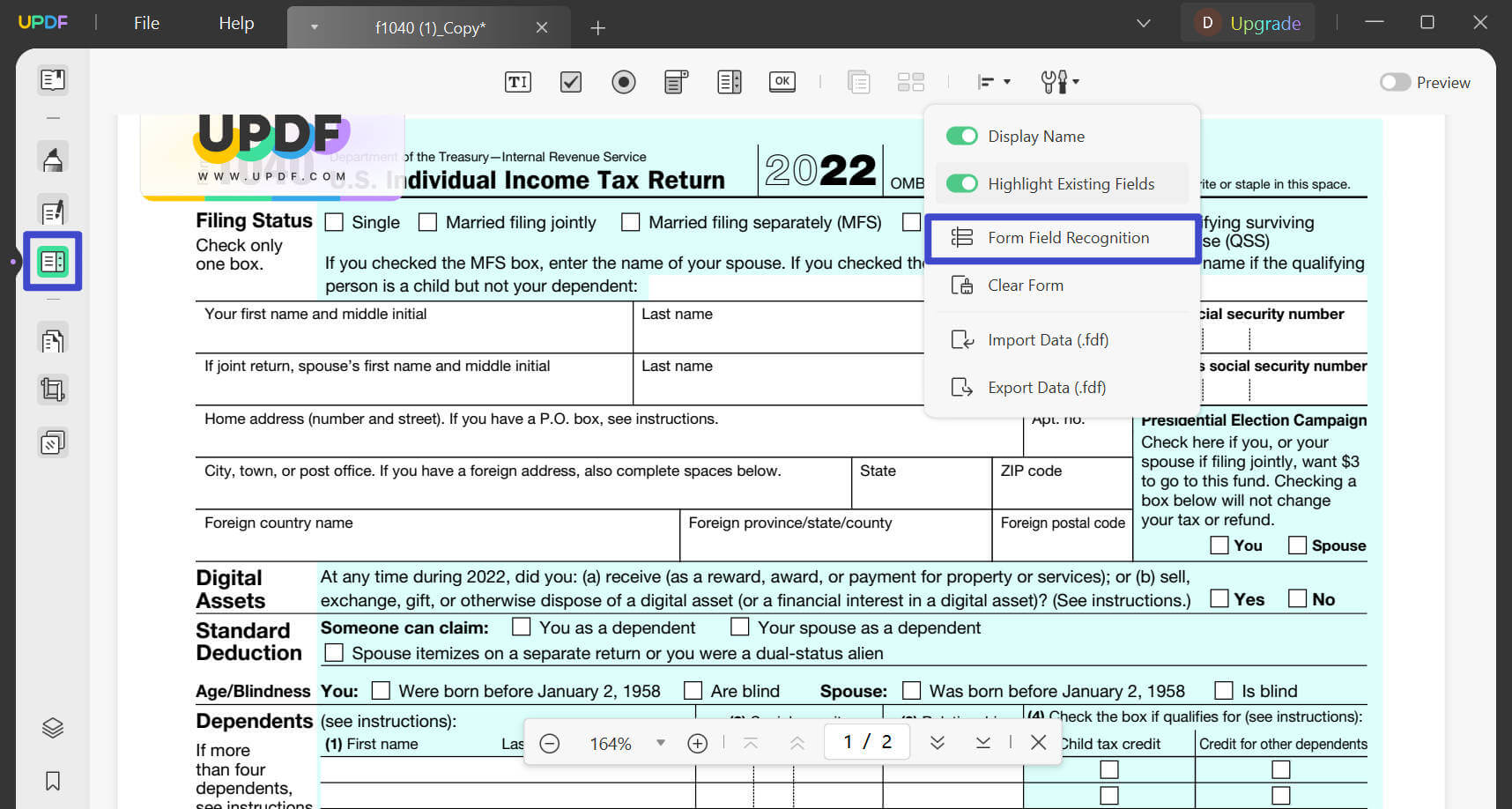 How To Create Fillable Pdfs From Excel 2 Proven Methods Updf