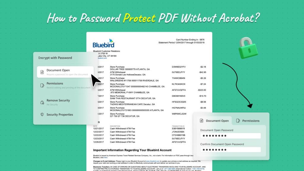 How to Password Protect PDF Without Acrobat? | [Official] UPDF
