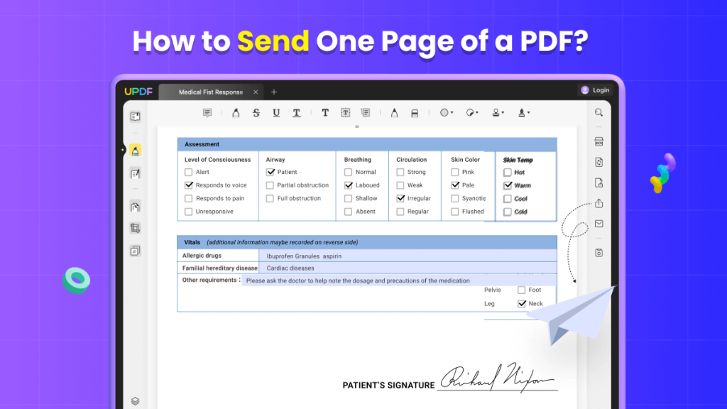 How to Send One Page of a PDF? Easy Guide - UPDF