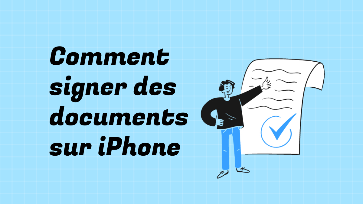 Comment signer un document sur l'iPhone et l'iPad | UPDF
