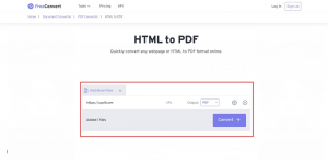 Top 5 Webpage to PDF Converters Online ( Free to Use) | UPDF