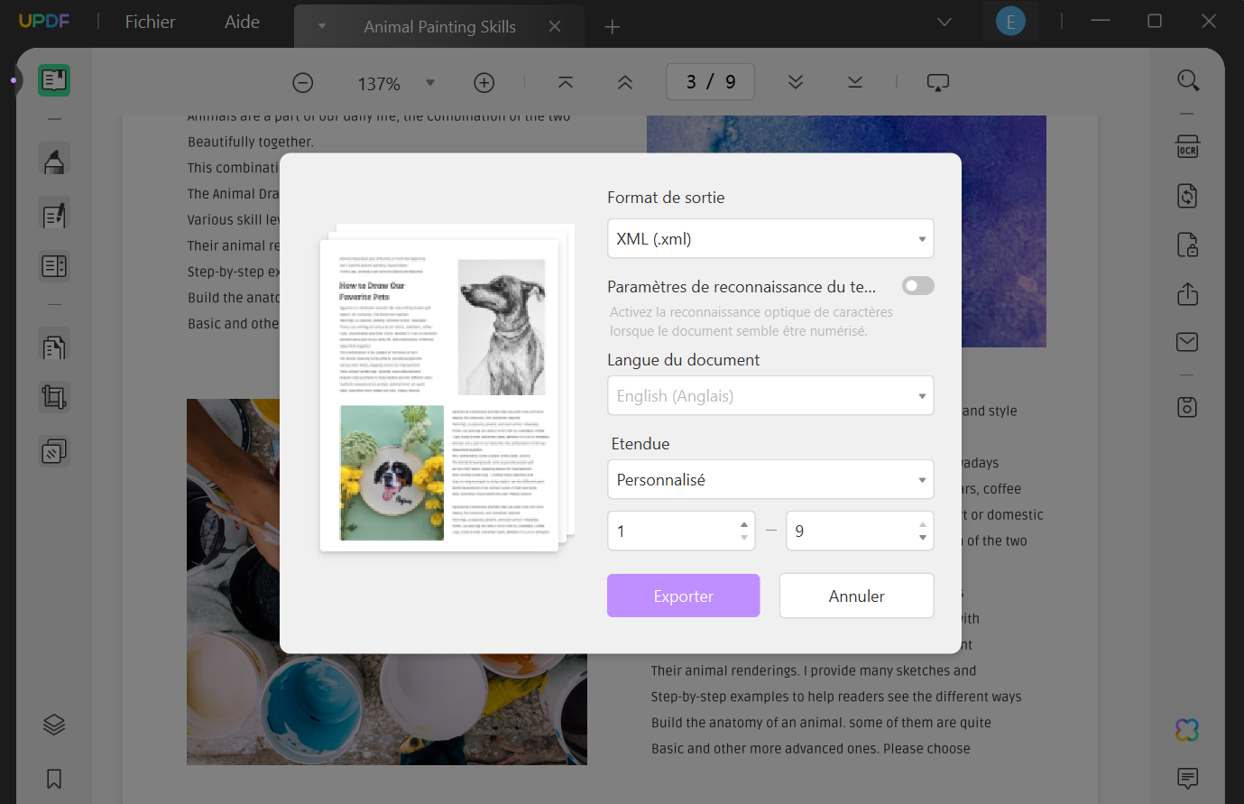 3 méthodes simples à convertir un PDF en XML | UPDF