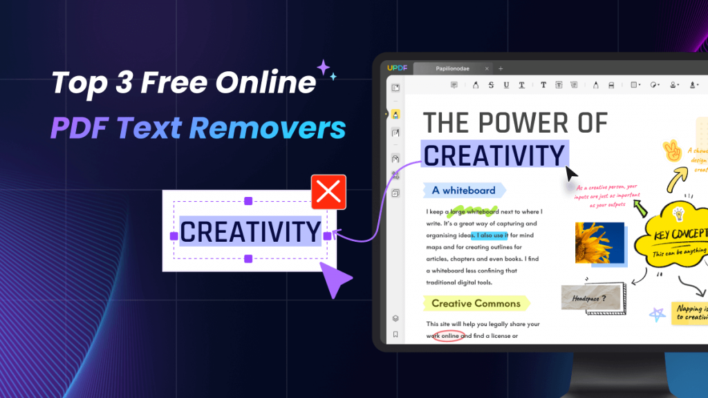 3 Best Online PDF Text Removal Tools in 2025 | UPDF