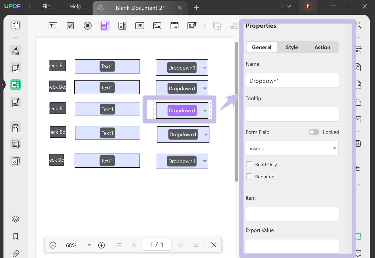 [Solved] How to Make a Fillable PDF Form Without Acrobat - UPDF