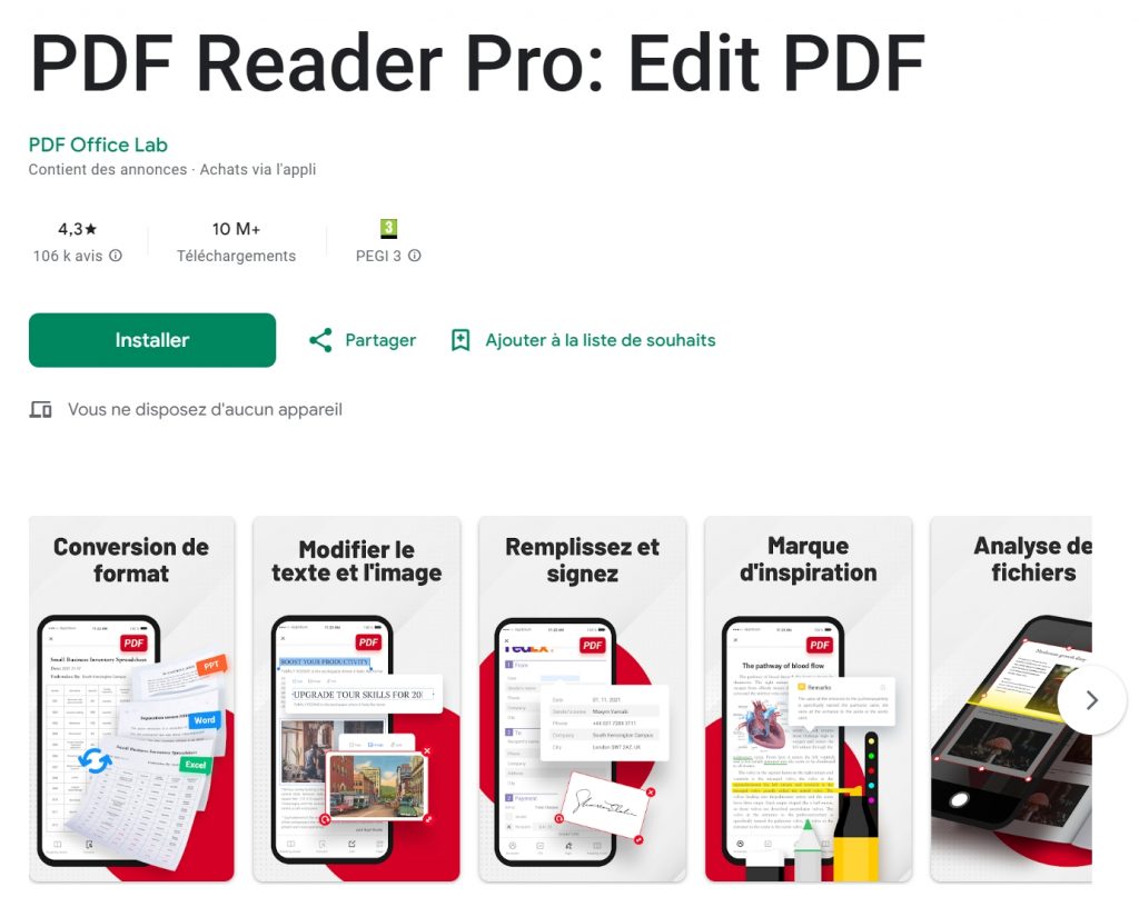 Les 5 meilleures annotateurs de PDF pour Android | UPDF