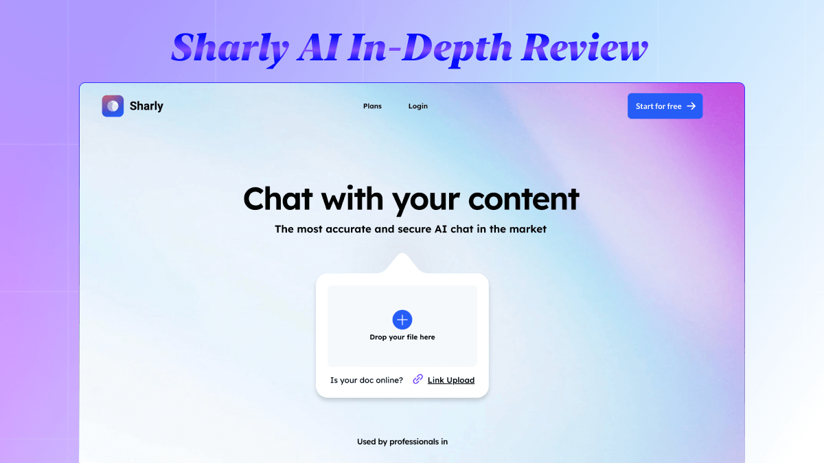 Sharly AI Review: Overview, Customer Ratings, etc | UPDF