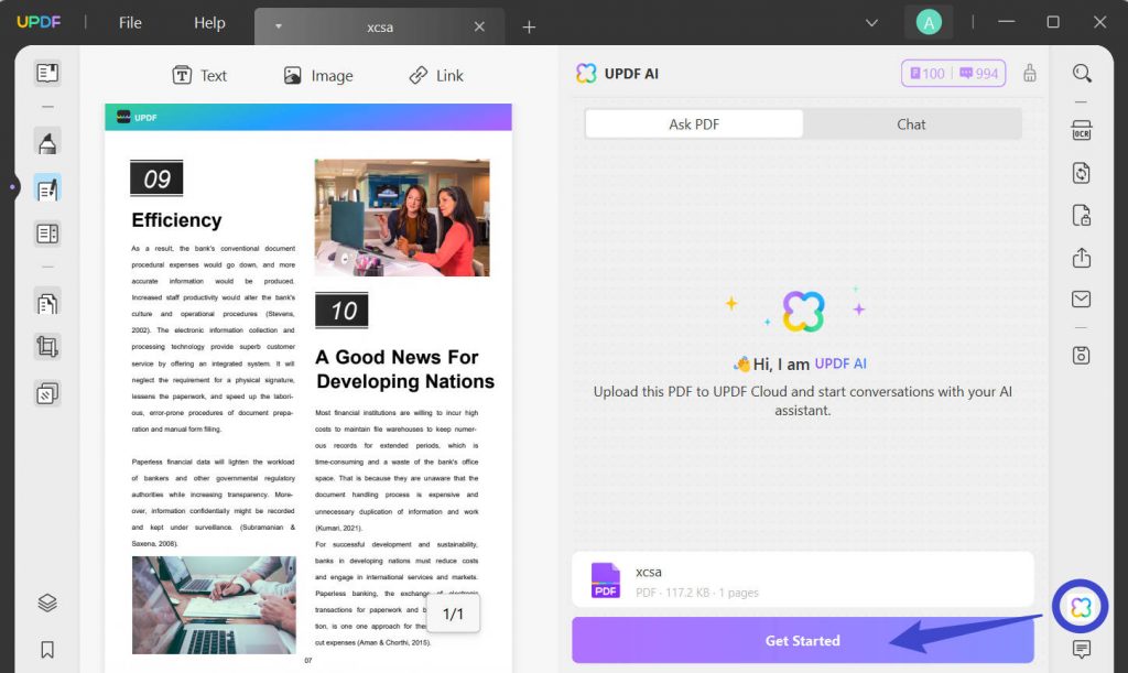 Chat with PDF: Summarize, Translate, and Explain PDFs - UPDF