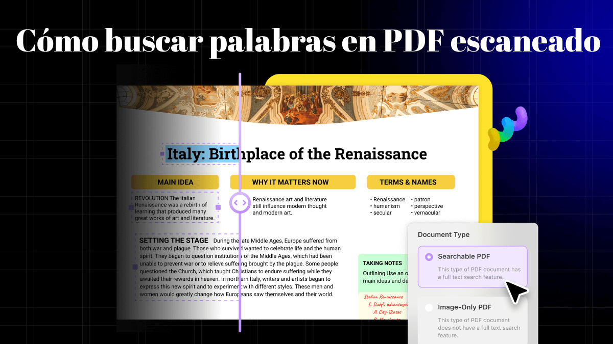 Tu guía definitiva sobre cómo buscar en PDF escaneado | UPDF