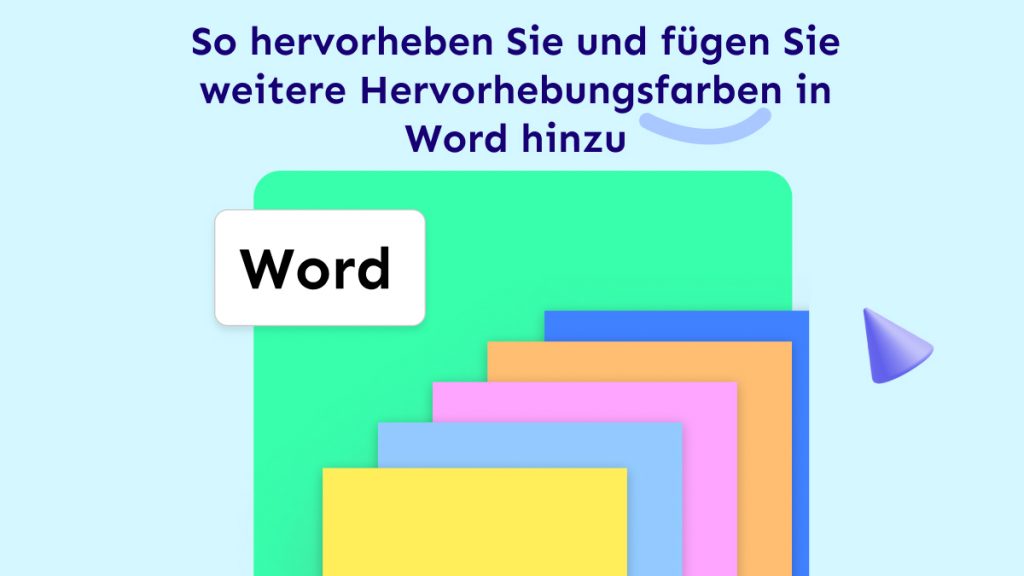 Mehr Farben zum Hervorheben in Word hinzufügen | UPDF