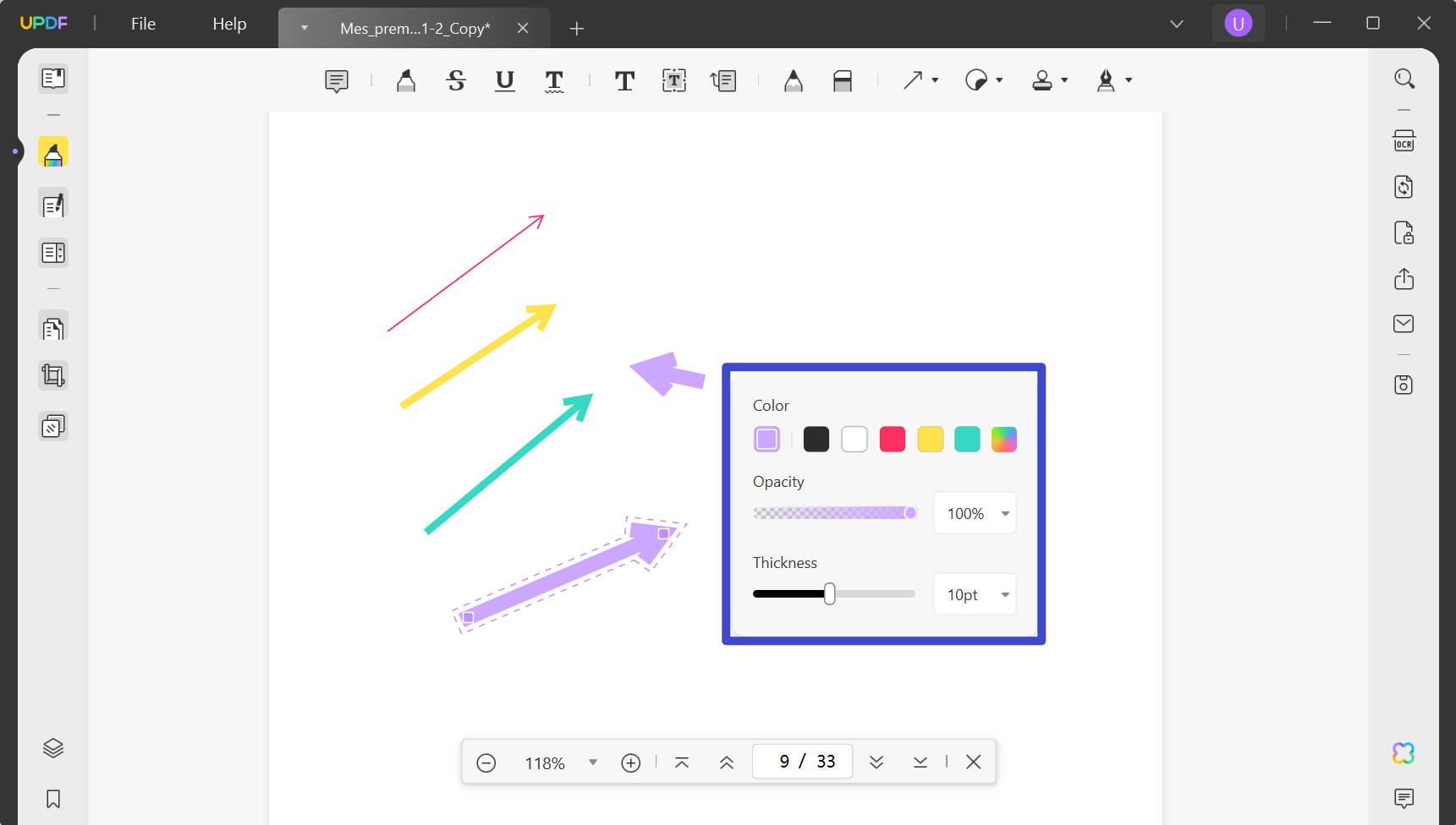 2 Best Ways on How to Insert Arrows in PDF Documents | UPDF