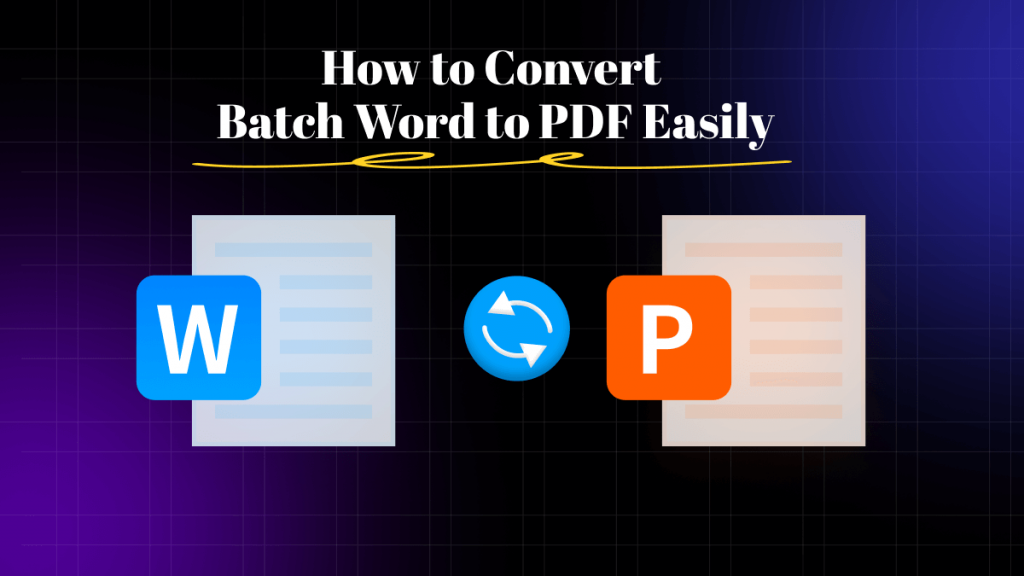 How to Convert Batch Word to PDF Easily (6 Tested Ways) | UPDF