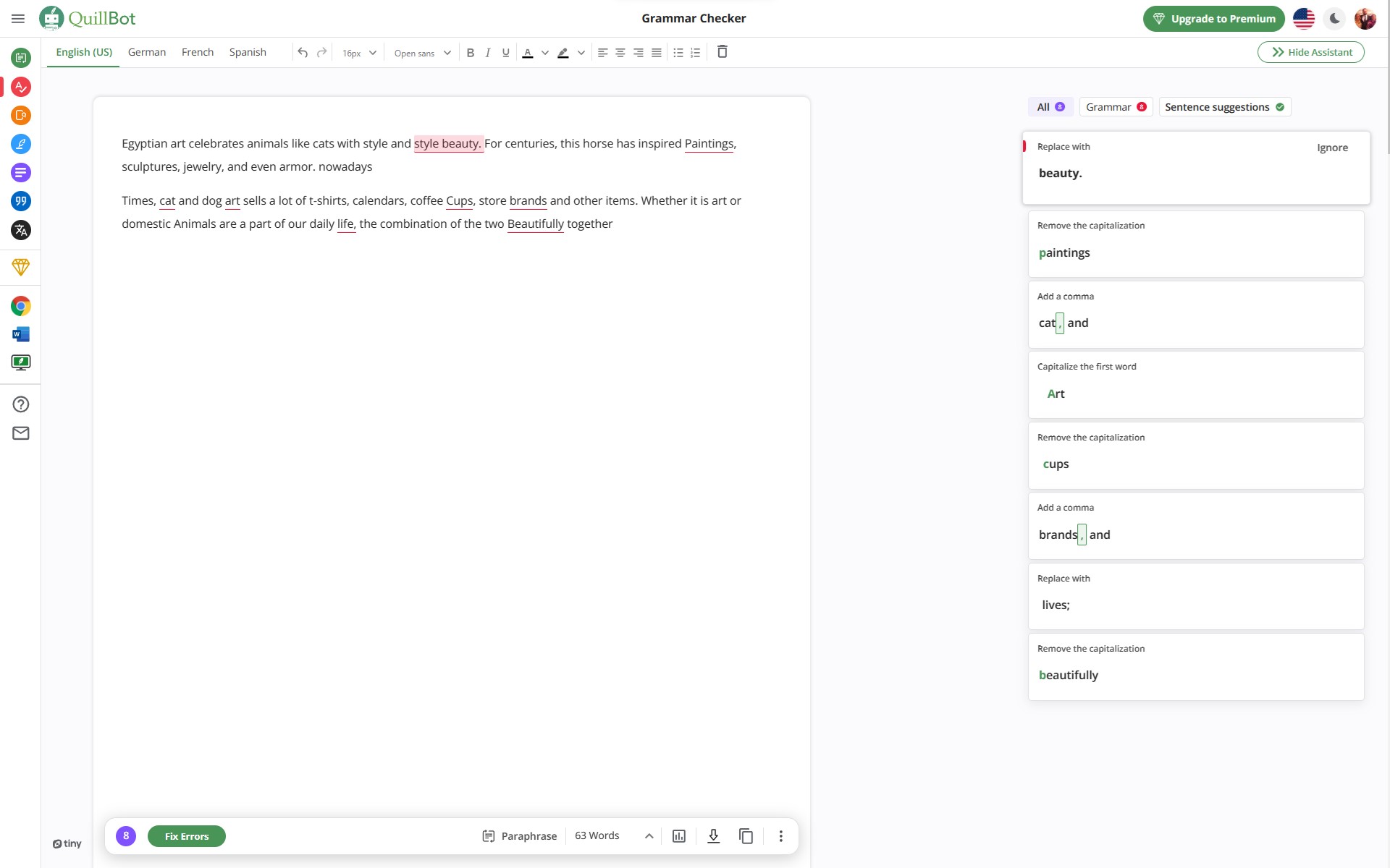 Best Grammar Checker for Free to Use | UPDF