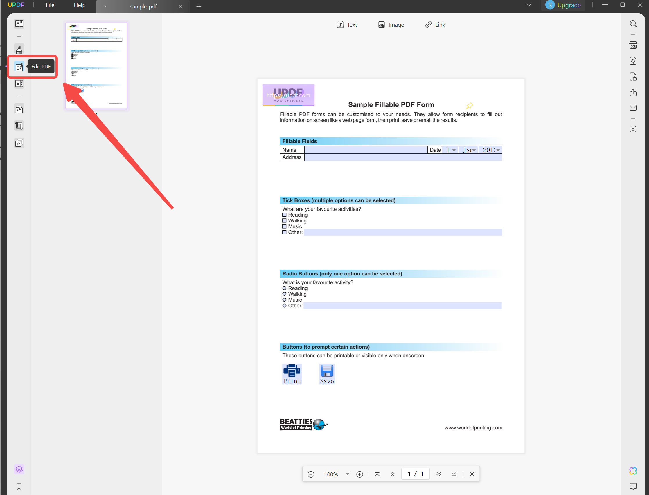 How to Change Font Size in PDF Fillable Form? (3 Ways) | UPDF