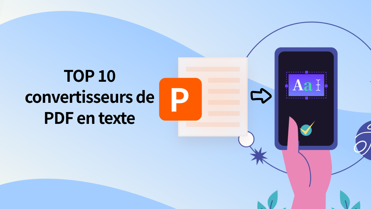 TOP 10 outils de conversion de PDF en texte en 2025 | UPDF