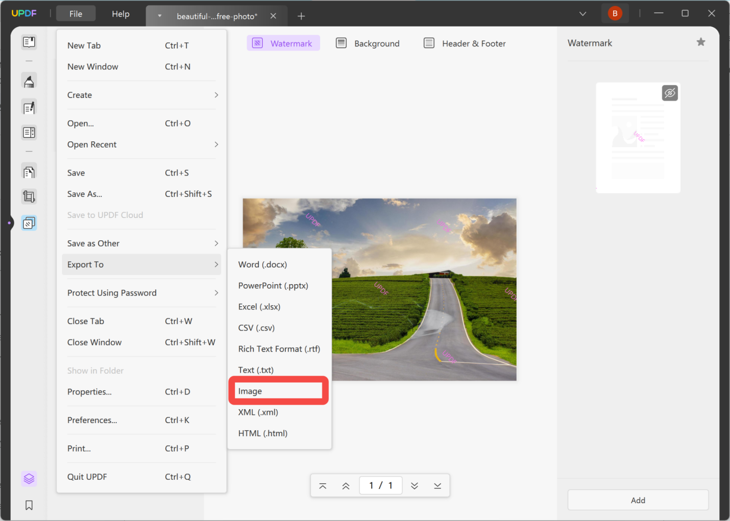 Add Watermark to Photos for Free with Different Tools | UPDF