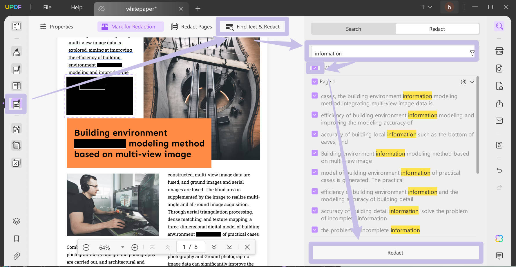 How to Redact in Word: Quick & Easy Method - UPDF
