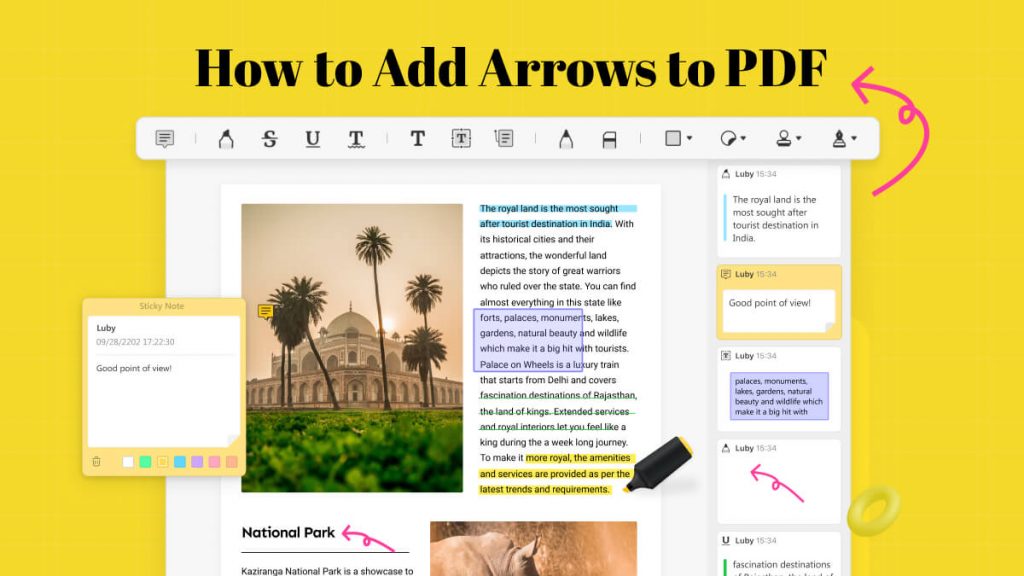 2 Best Ways on How to Insert Arrows in PDF Documents | UPDF