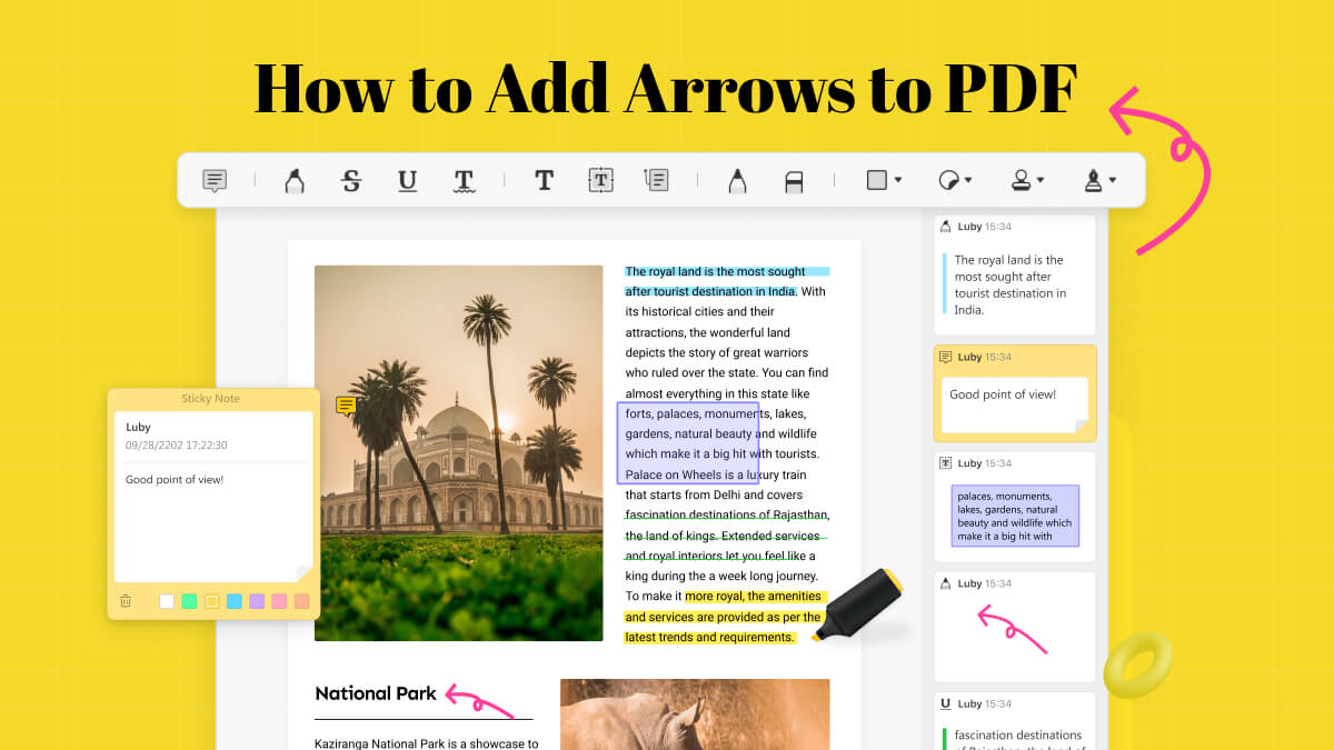 2 Best Ways On How To Insert Arrows In PDF Documents UPDF