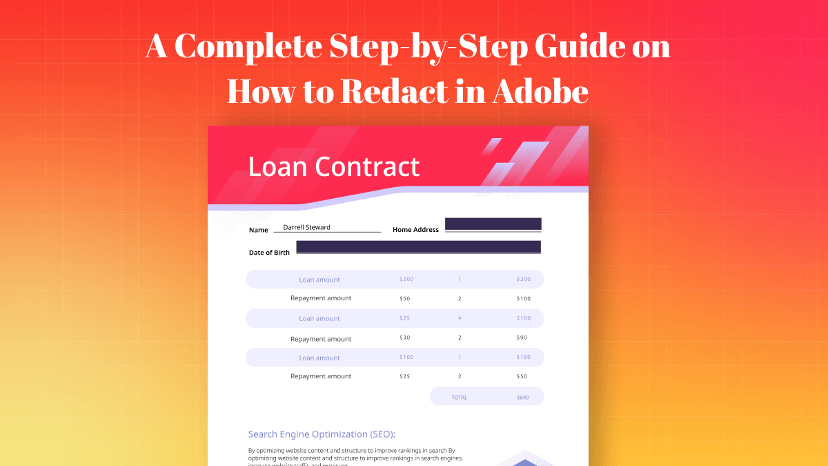 How to Redact in Adobe: A Detailed Guide | UPDF