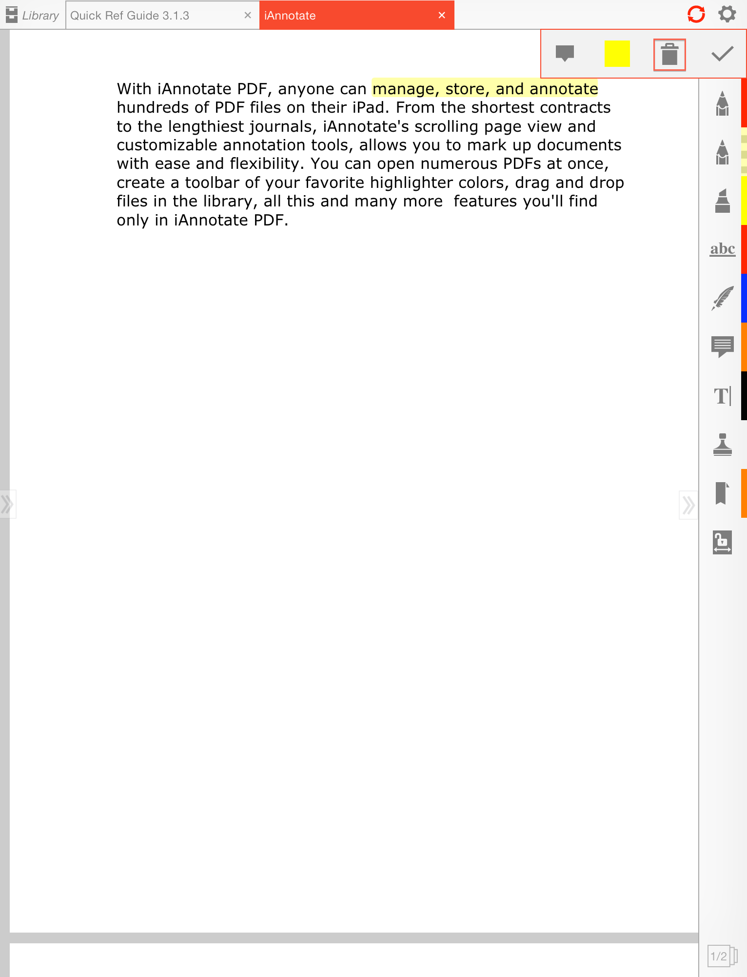 iAnnotate Review: Is it Good to Use on iPhone/iPad? | UPDF