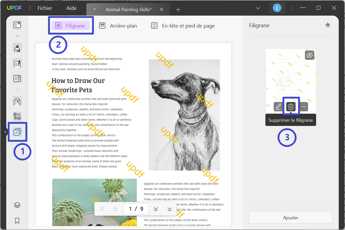 7 meilleurs outils de suppression des filigranes PDF | UPDF