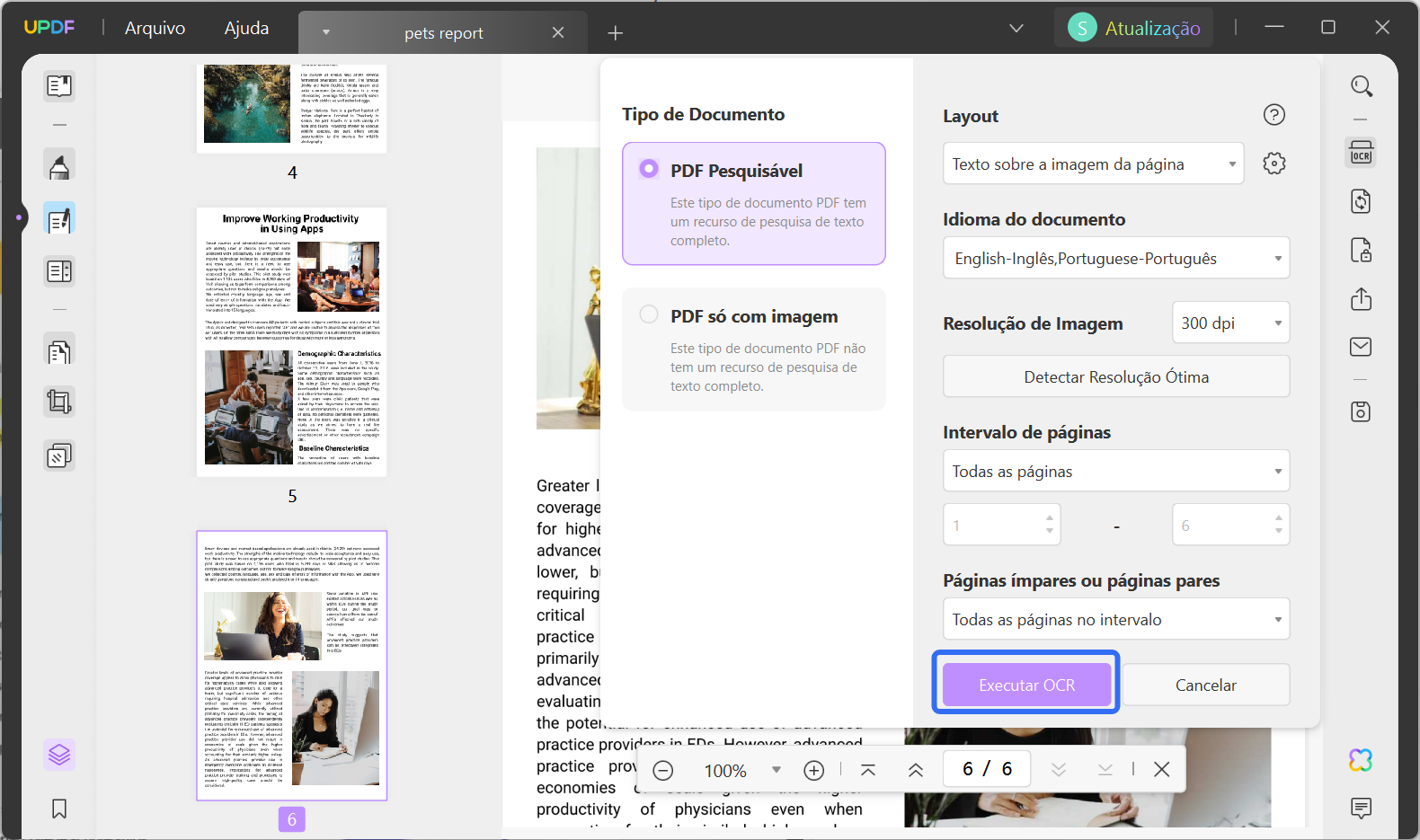 Copiar imagem de PDF: Sem Esforço com Forma Incrível | UPDF