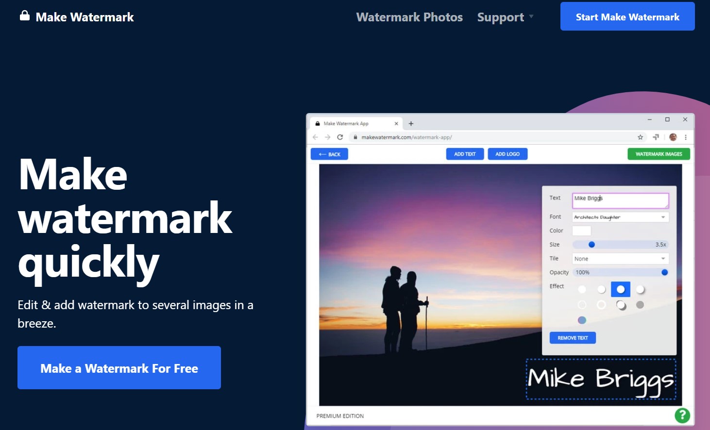 Top Watermark Creators/Makers for Desktop and Mobile