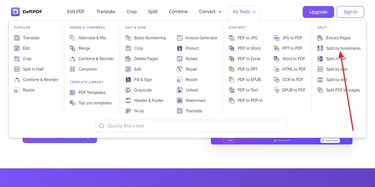How to Split PDF by Bookmark (Top 5 Ways) | UPDF