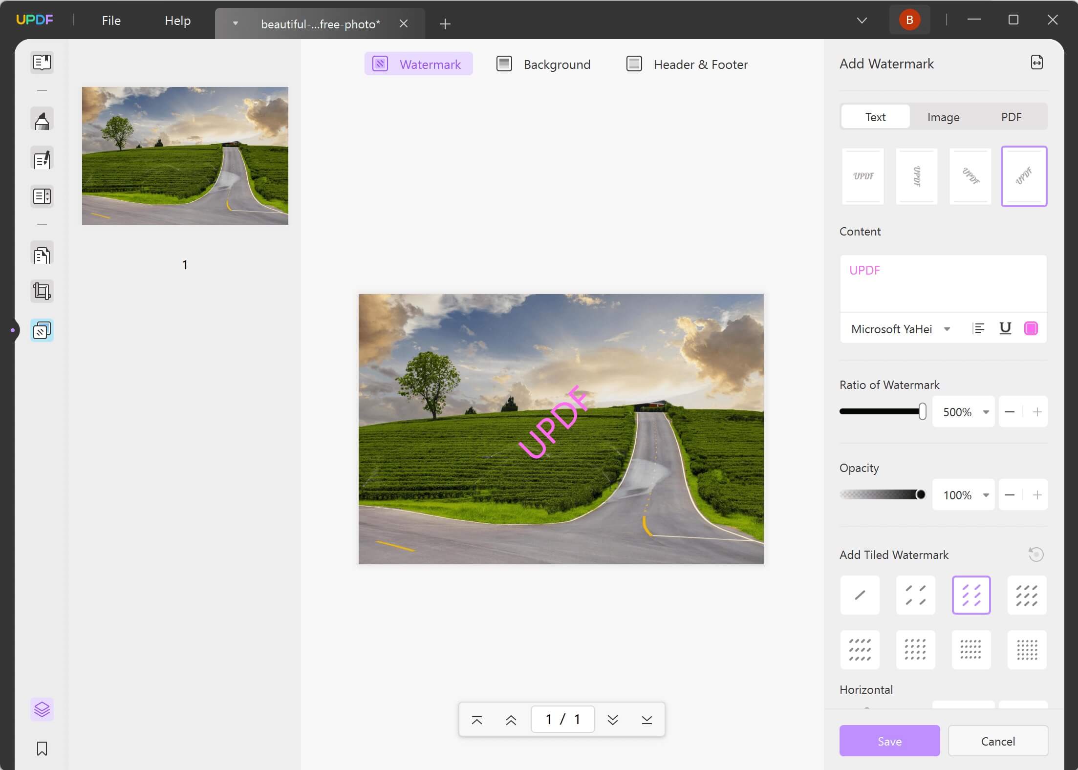 Add Watermark to Photos for Free with Different Tools | UPDF