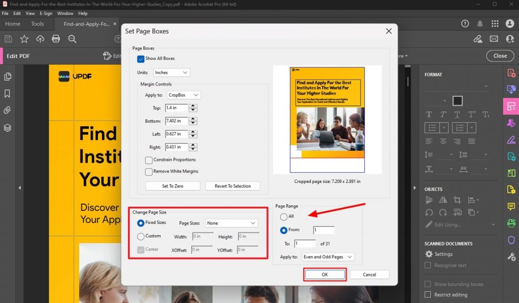 How to Change Paper Size with Adobe Acrobat Effortlessly | UPDF
