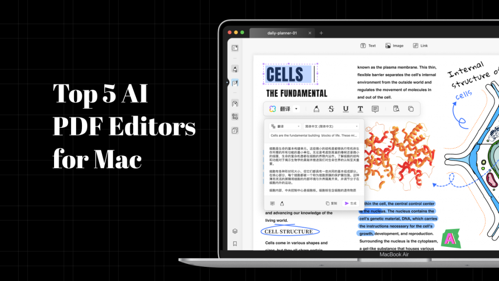 5 Best AI PDF Editors for Mac [macOS Sonoma Supported] | UPDF