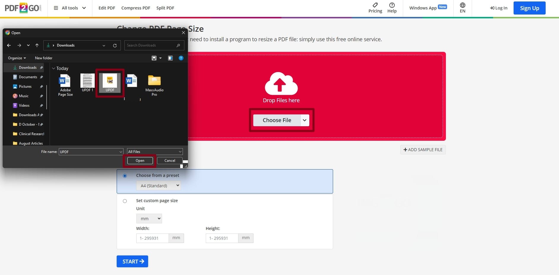 4 mejores métodos para cambiar el tamaño del papel en PDF | UPDF