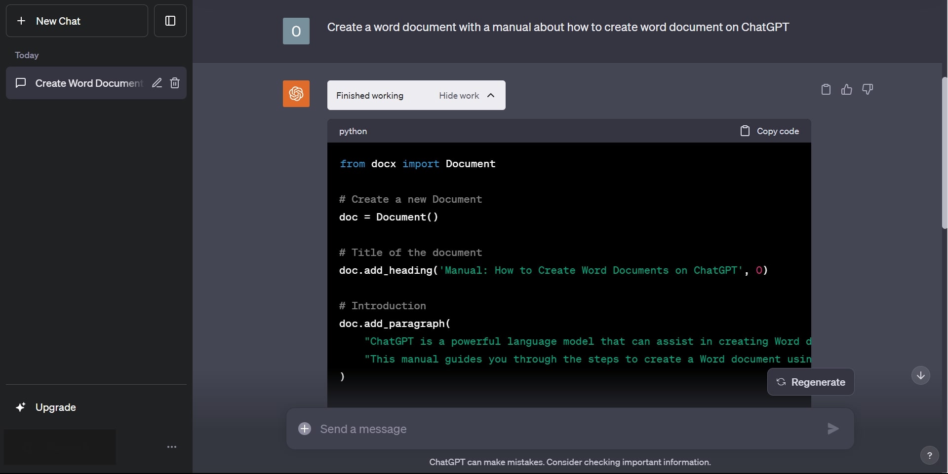 ChatGPT Alpha: Upload, Read, & Create Word Documents | UPDF