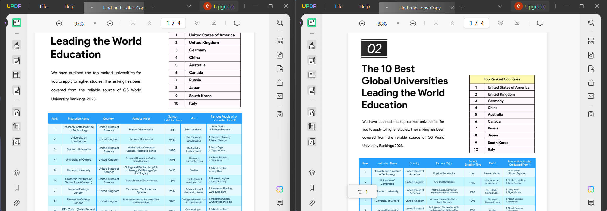 3 Easy Ways to Compare PDF Files for Differences | UPDF