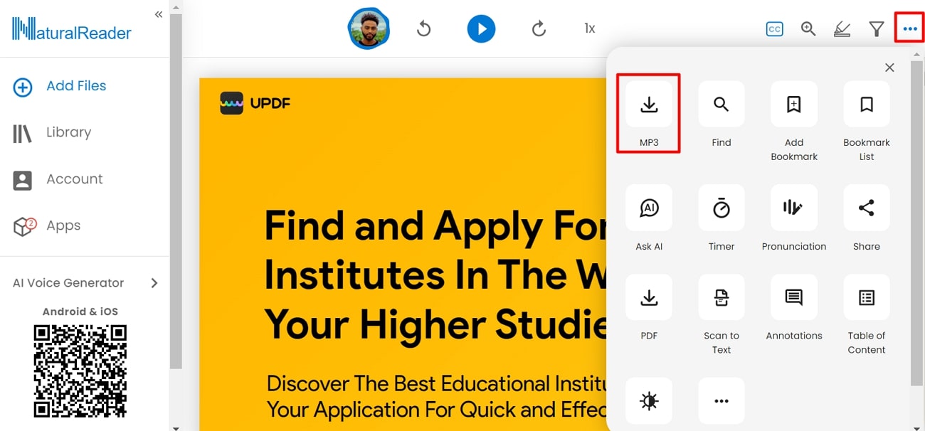 Top 3 Methods to Undertake PDF into Audiobook | UPDF