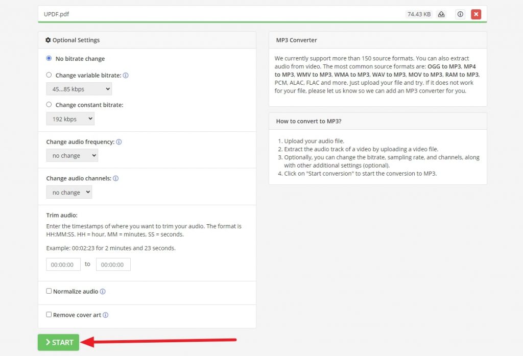 必見！PDFをMP3に変換できるツールトップ3| UPDF