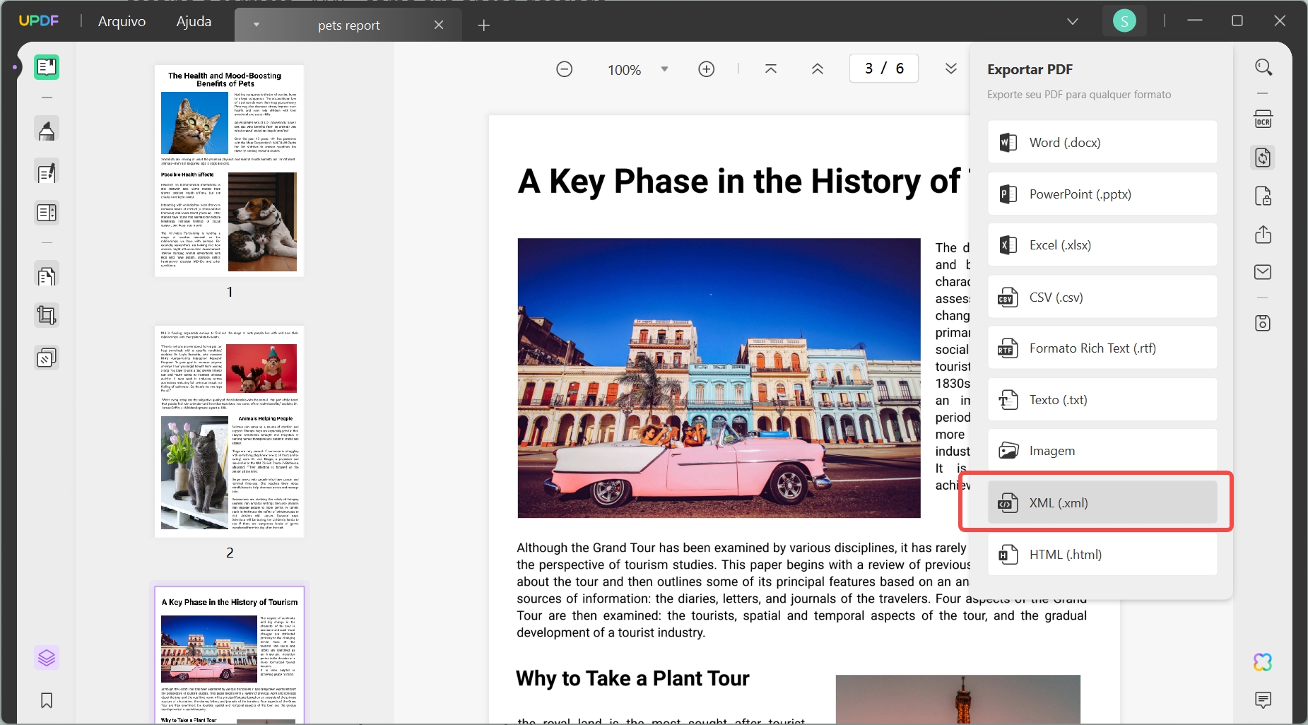 Converter PDF em XML: 3 Truques comprovados | UPDF